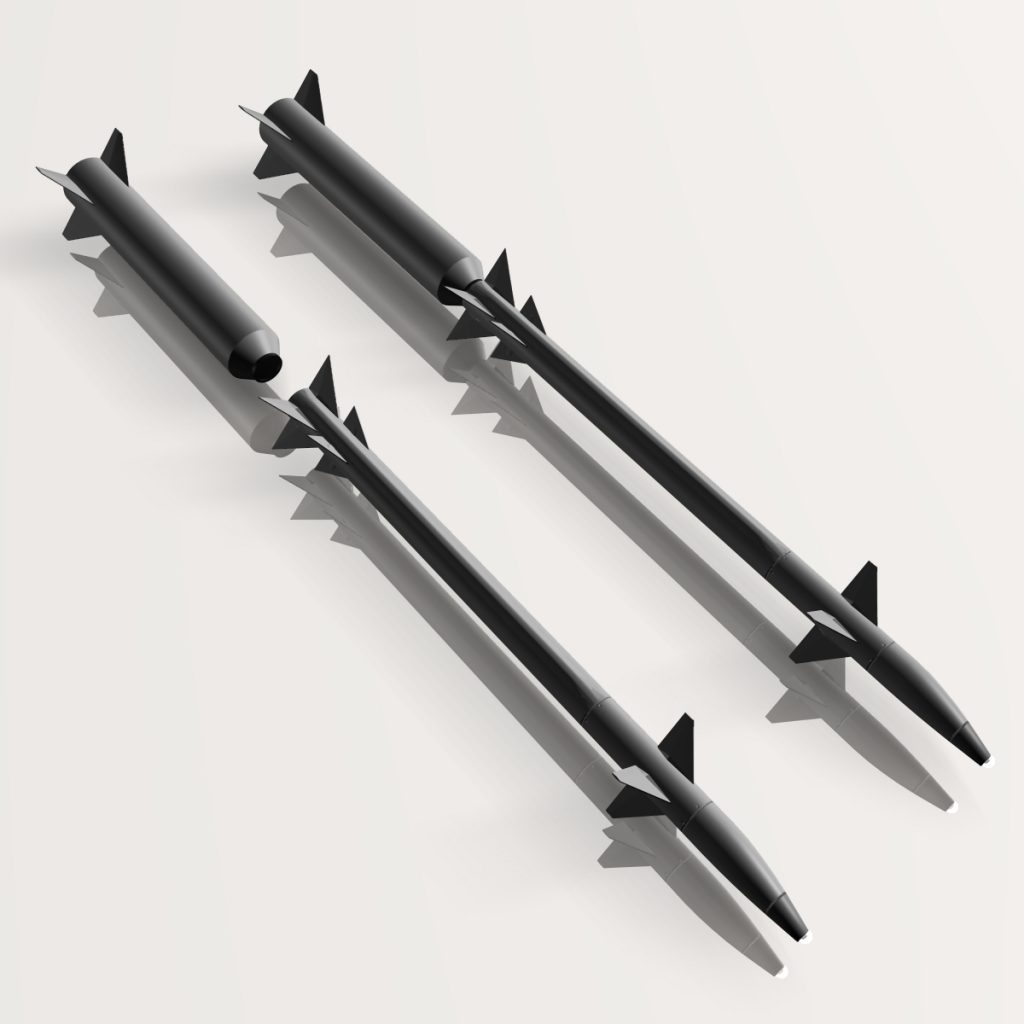 Israeli Stunner Missile 3D Model - FlatPyramid