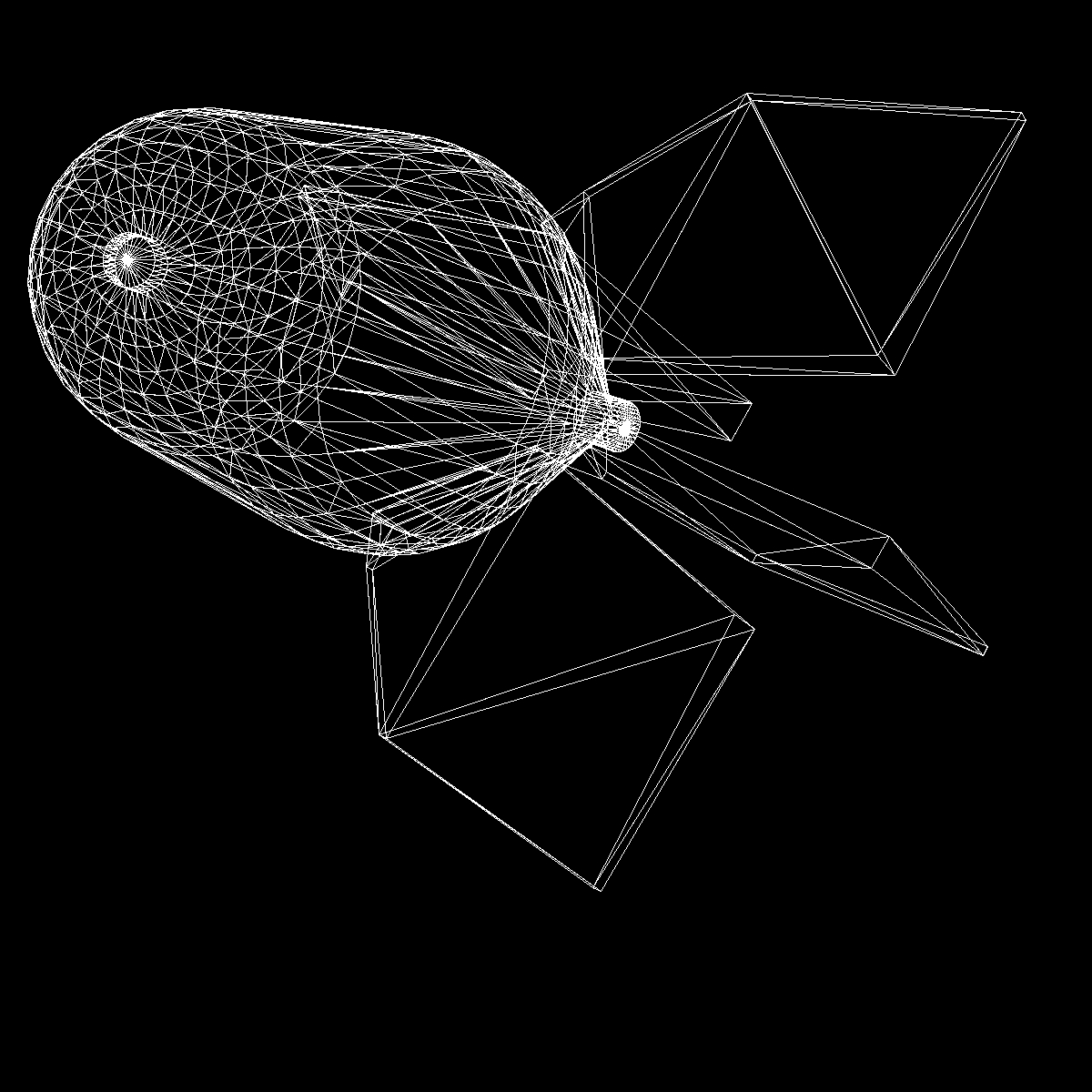 Nuclear schemed bomb 3D Model - FlatPyramid