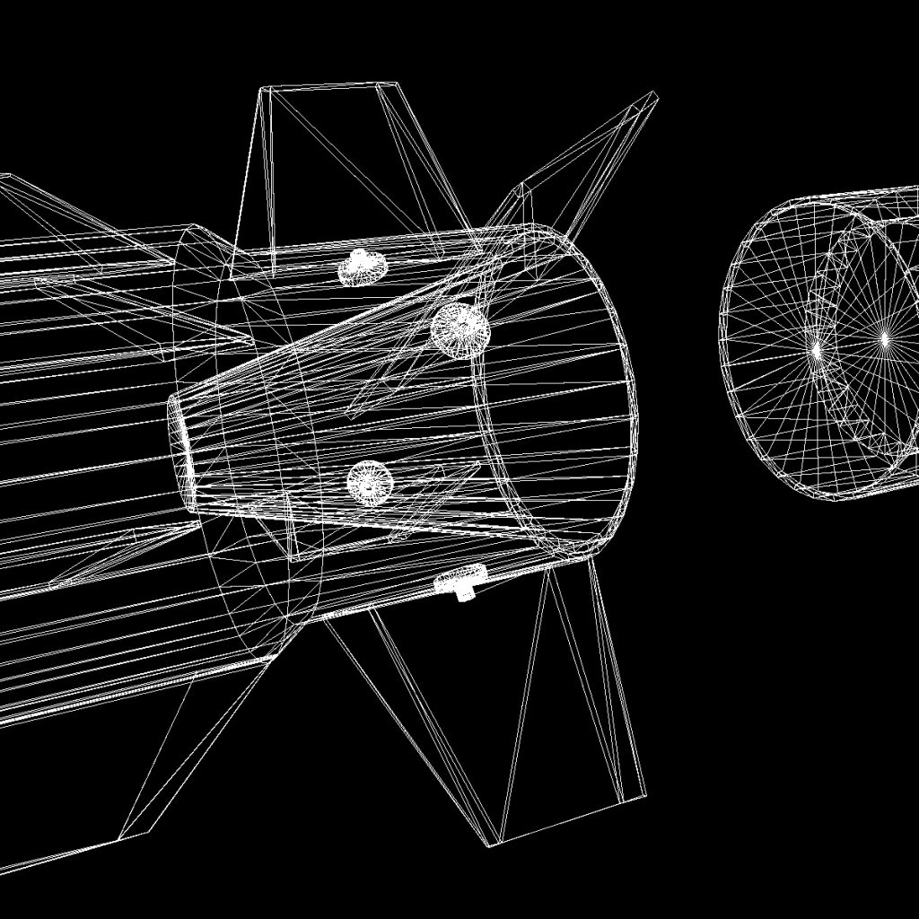 RIM-162 ESSM Missile 3D Model - FlatPyramid