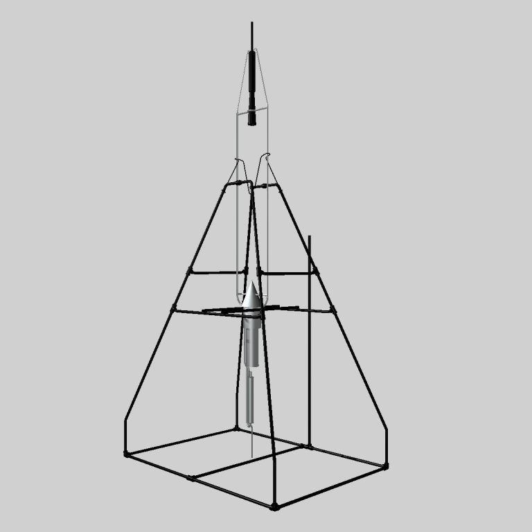 Robert Goddard Liquid Rocket System 3D Model - FlatPyramid