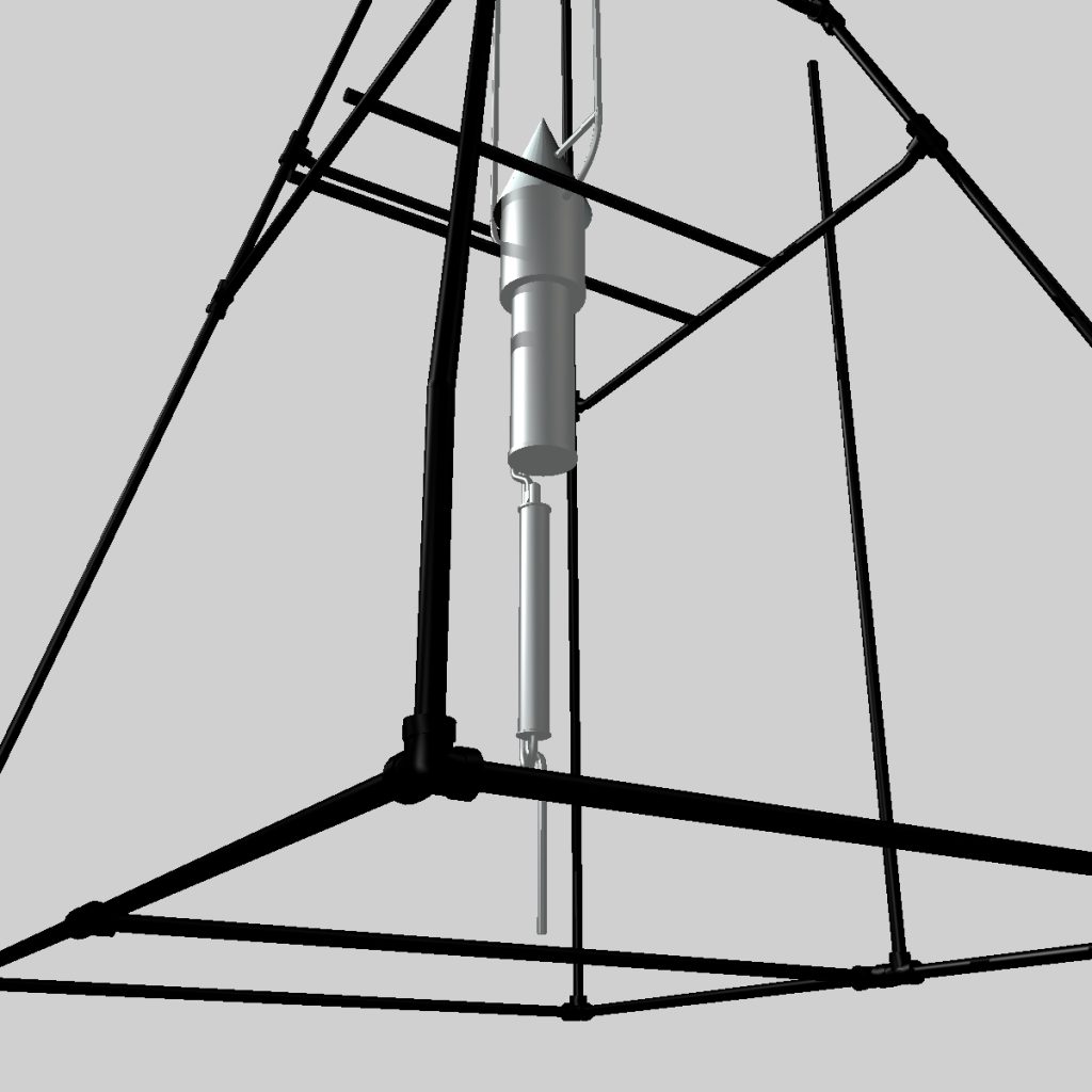 Robert Goddard Liquid Rocket System 3D Model - FlatPyramid