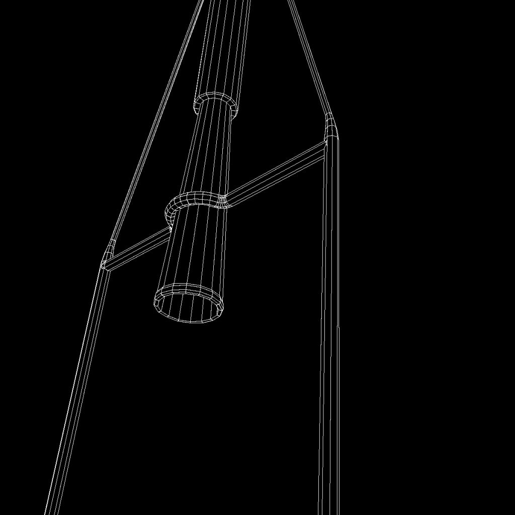 Robert Goddard Liquid Rocket System 3D Model - FlatPyramid