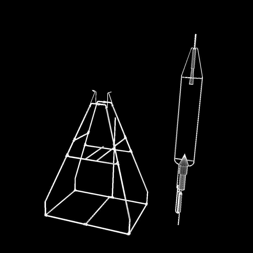 Robert Goddard Liquid Rocket System 3D Model - FlatPyramid