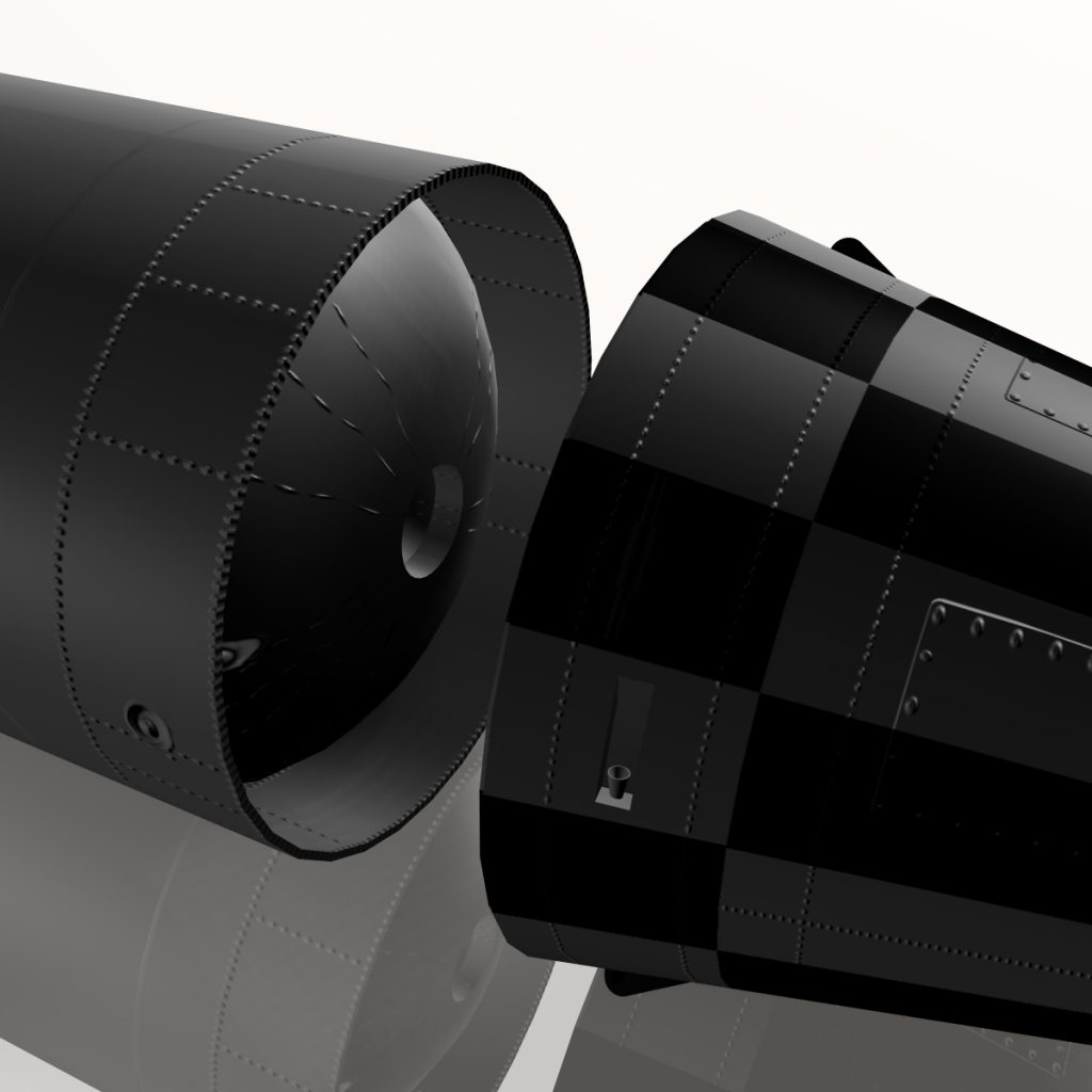 US Army Jupiter Missile 3D Model - FlatPyramid