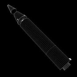 US Army Jupiter Missile 3D Model - FlatPyramid
