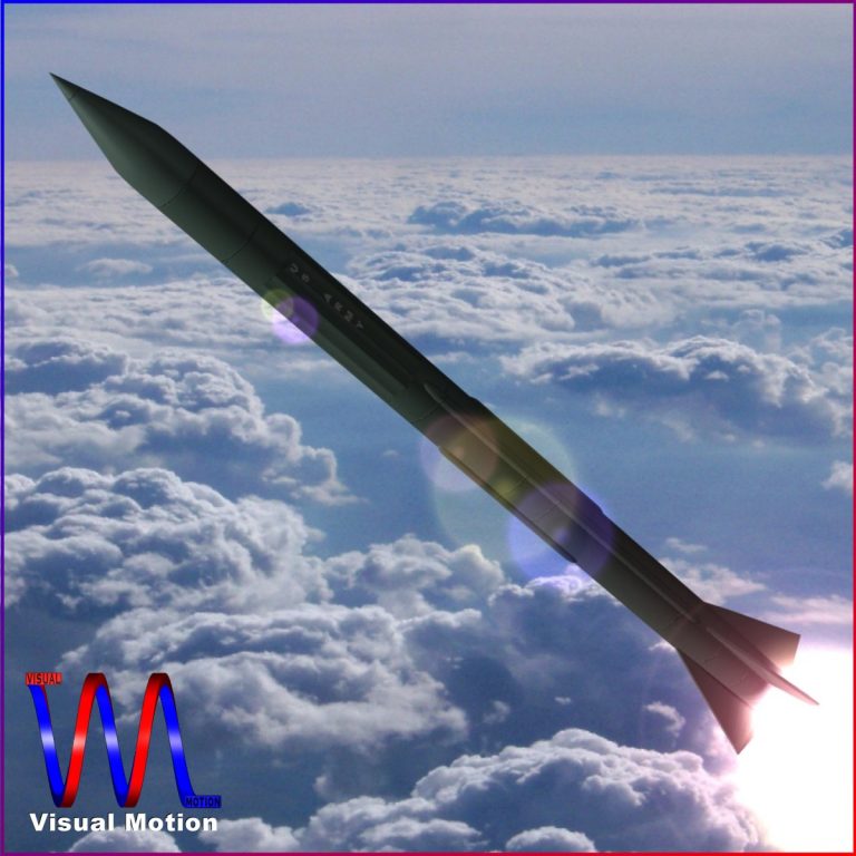 US Thor IRBM Missile 3D Model - FlatPyramid