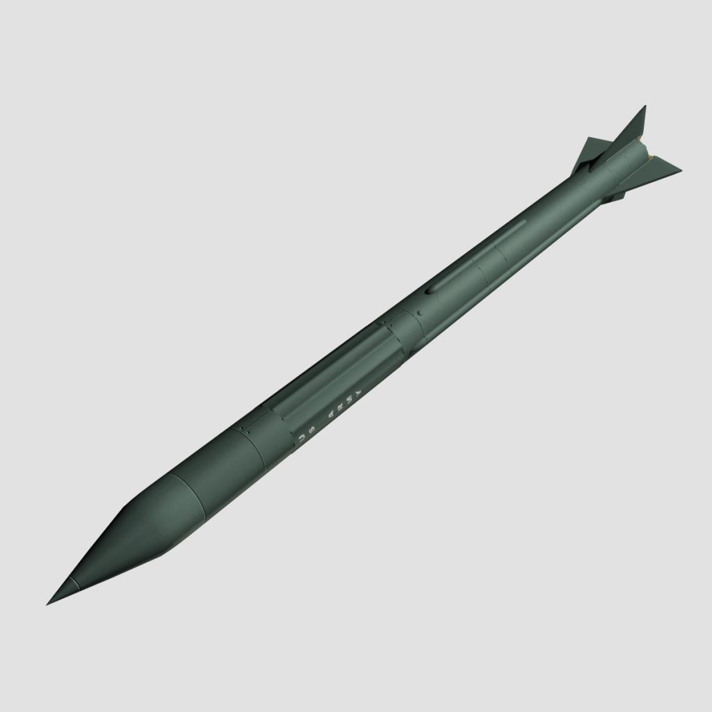 US MGM-5 Corporal Missile 3D Model - FlatPyramid