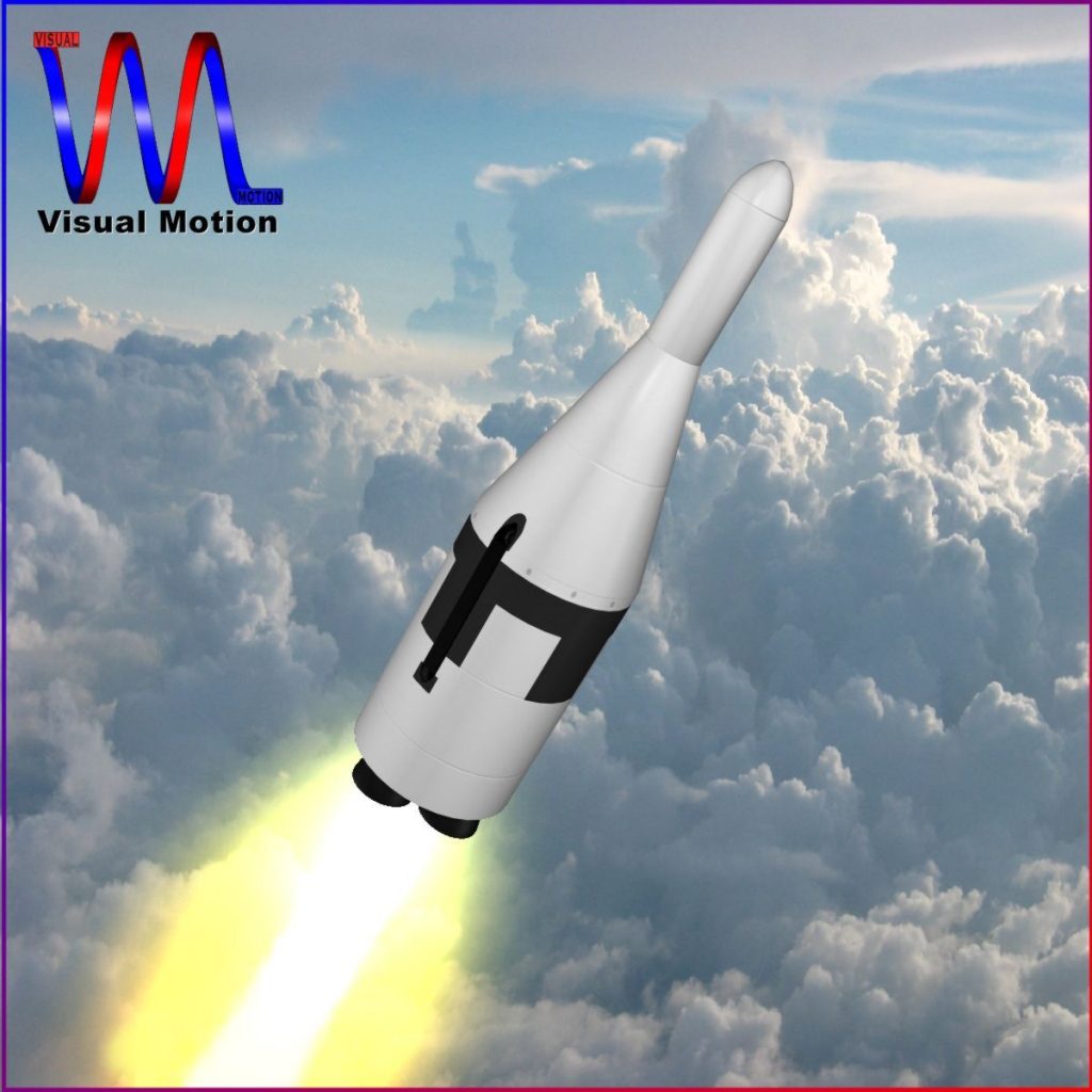 US Navy UGM-27 Polaris A1 Ballistic Missile 3D Model - FlatPyramid