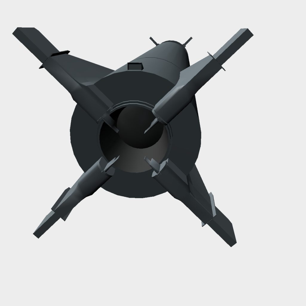 US PGM-11 Redstone Missile 3D Model - FlatPyramid