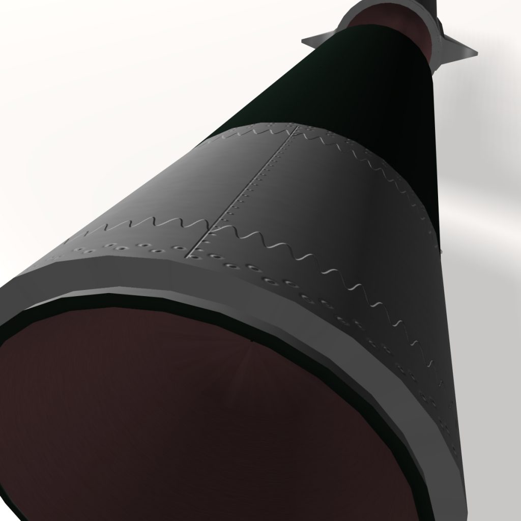 US Sprint Missile 3D Model - FlatPyramid