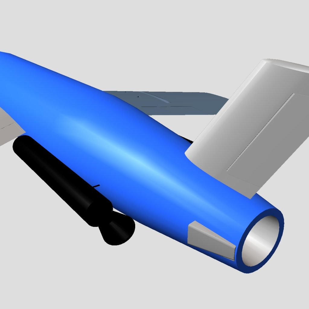 US SSM-N-8 Regulus I Cruise Missile 3D Model - FlatPyramid