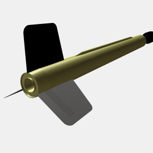 US WAC Corporal Rocket 3D Model - FlatPyramid