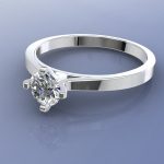 Solitaire-1a 3D Model - FlatPyramid